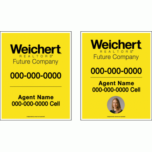 Weichert Realtors Signs | Weichert Realtors Frames | Weichert Realtors ...