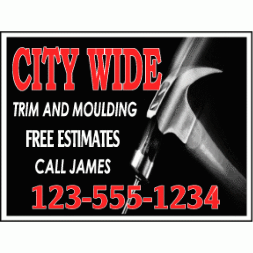 Contractor Job Signs | Site Signs, Frames & Posts